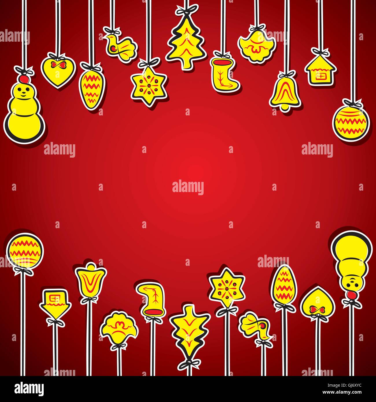 creative christmas background vector Stock Vector Image & Art - Alamy