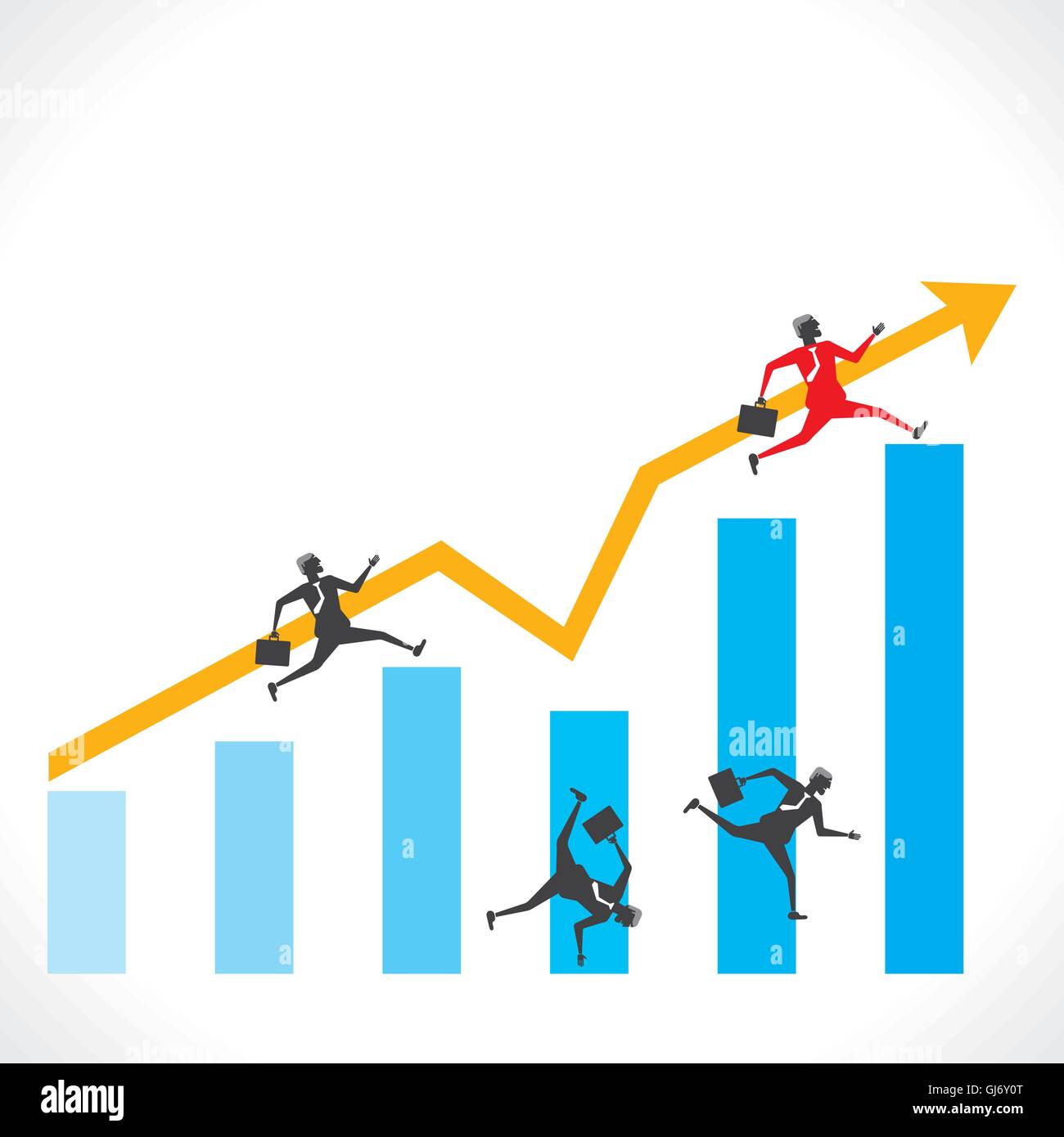 business competition concept vector Stock Vector Image & Art - Alamy