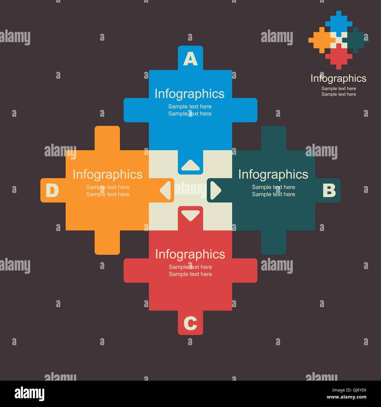 Corporate data visualization abstract bar Stock Vector Images - Alamy