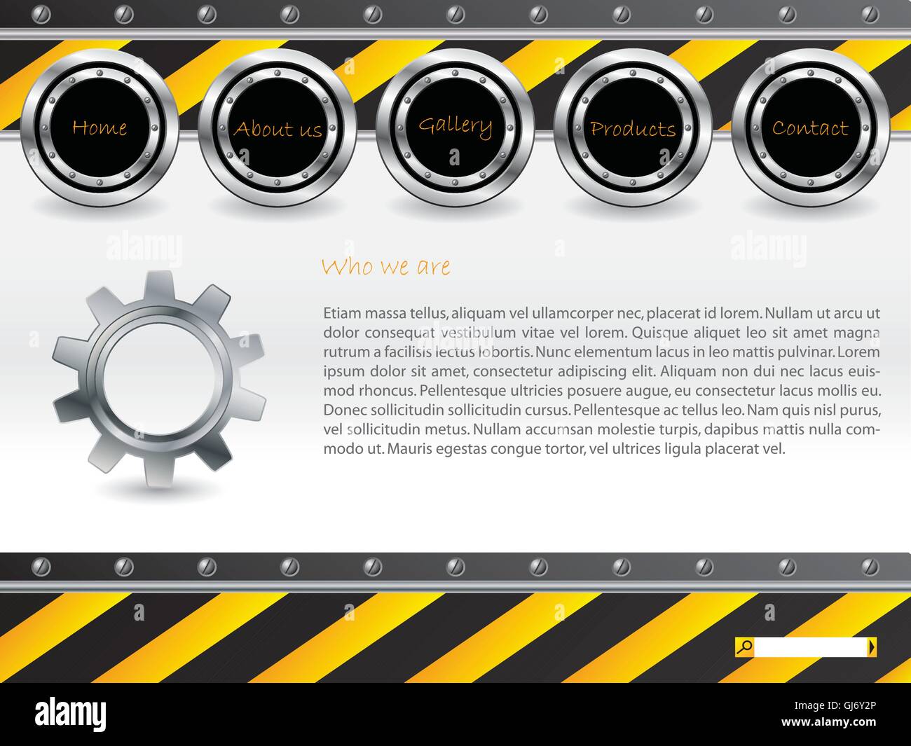 Waste construction site Stock Vector Images - Alamy