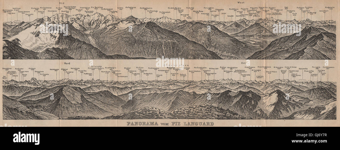 Graubunden map hi-res stock photography and images - Alamy