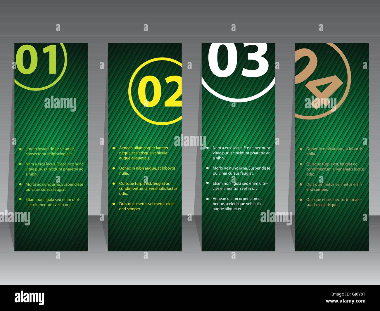 Infographic label set with striped background Stock Vector Image & Art ...