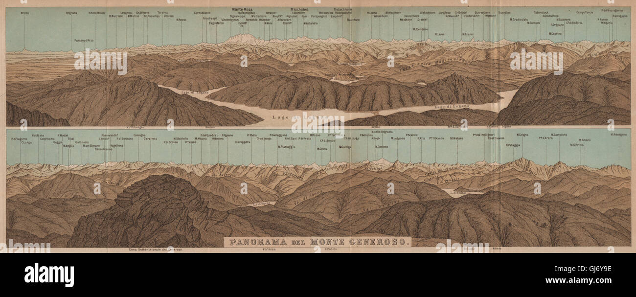 Varese map hi-res stock photography and images - Alamy