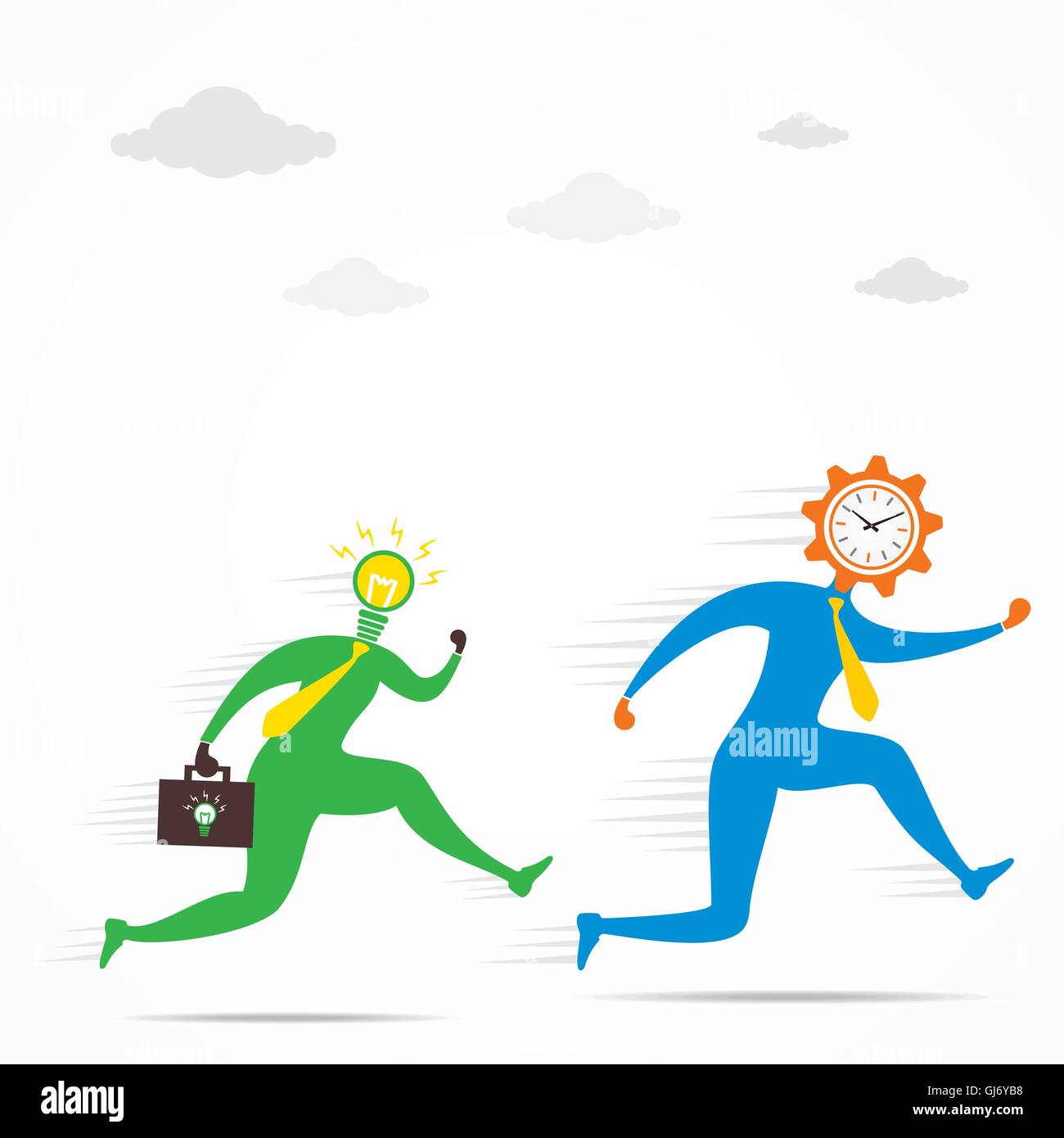 Compete conceptual Stock Vector Images - Alamy