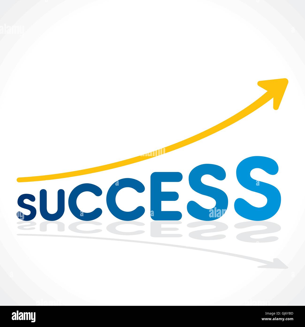 creative success word growth graph vector Stock Vector Image & Art - Alamy