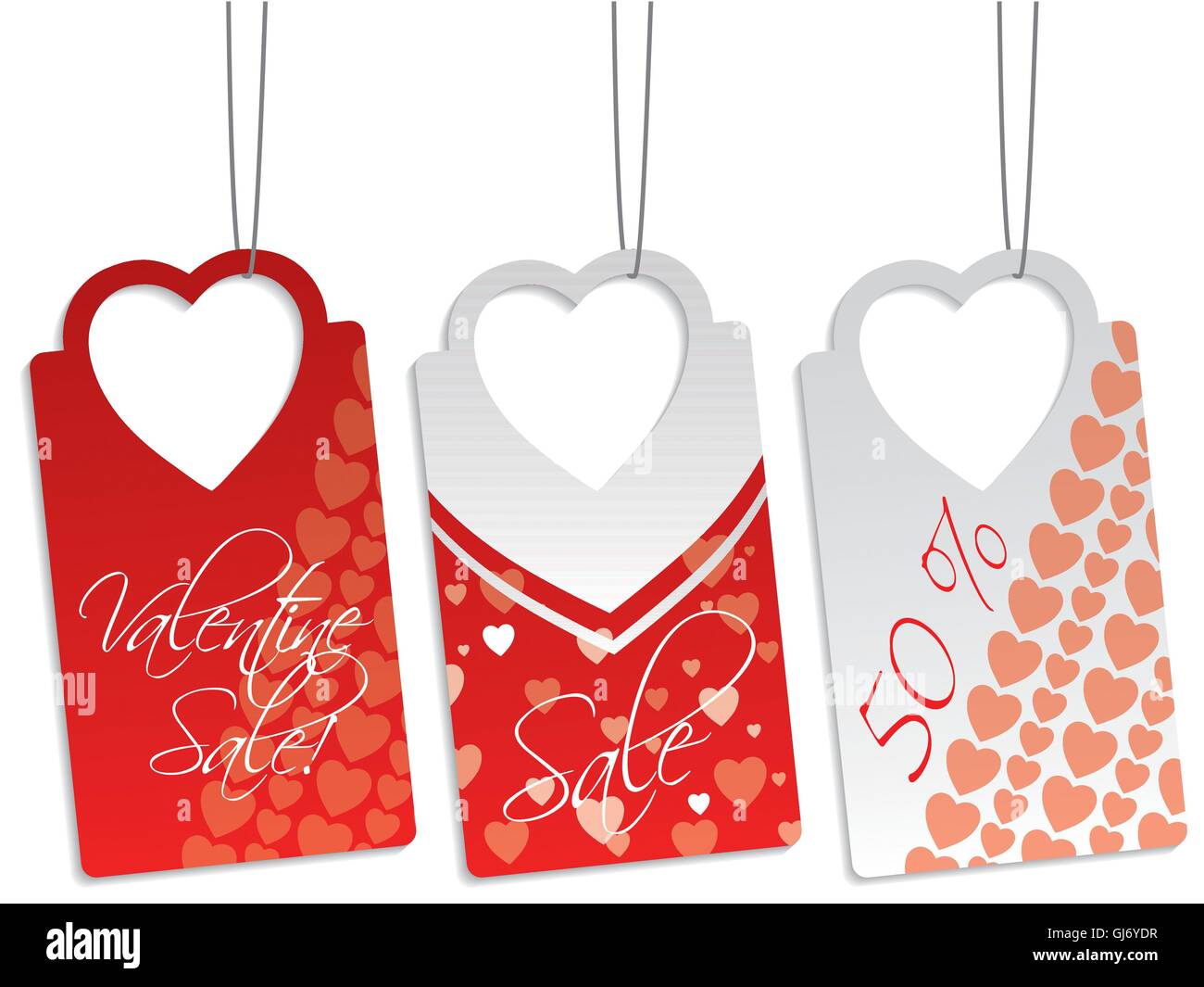 Heart shape label set Stock Vector Image & Art - Alamy