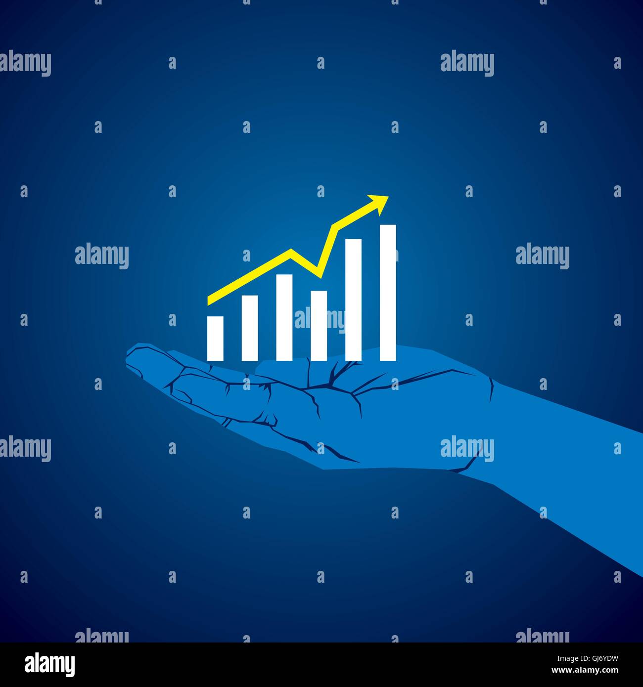 People graph showing grow hi-res stock photography and images - Alamy