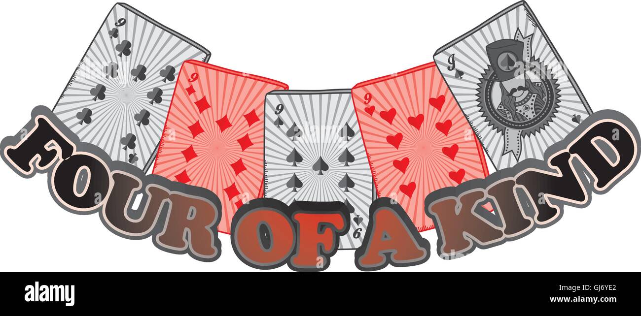 Poker card theme Stock Vector Images - Alamy