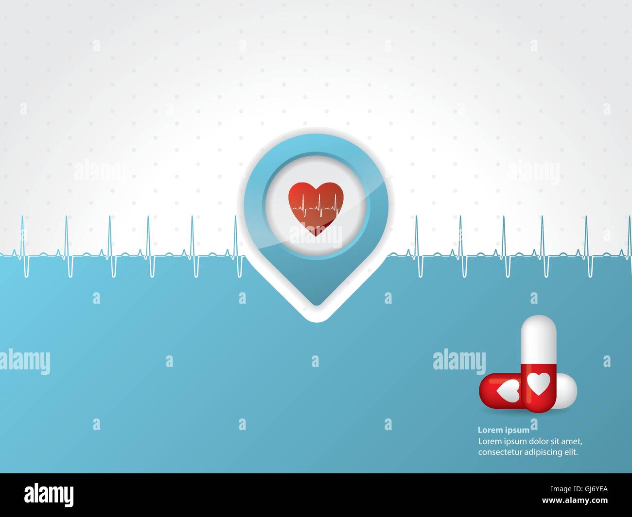 Medical Background Design Red
