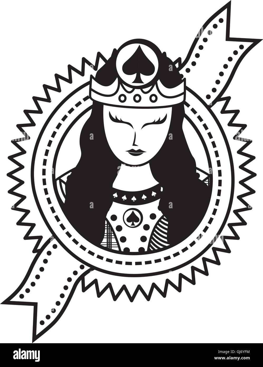 Poker card theme Stock Vector Images - Alamy