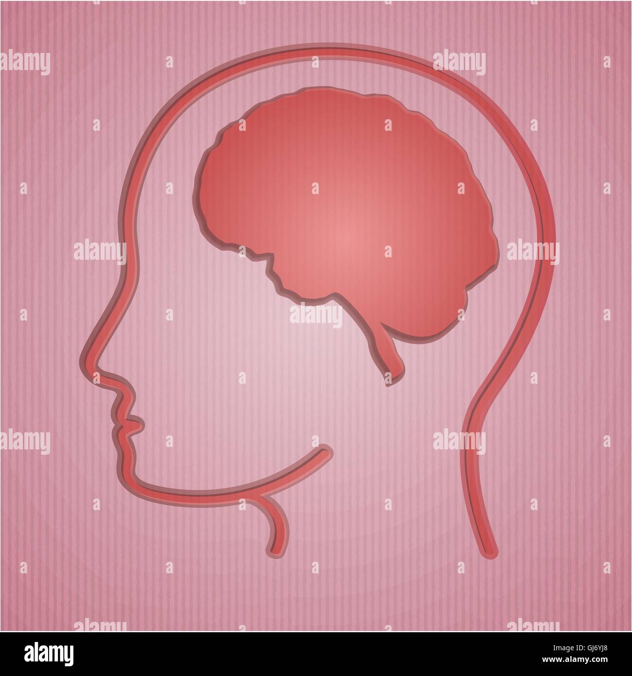 Cerebral brain Stock Vector Images - Alamy