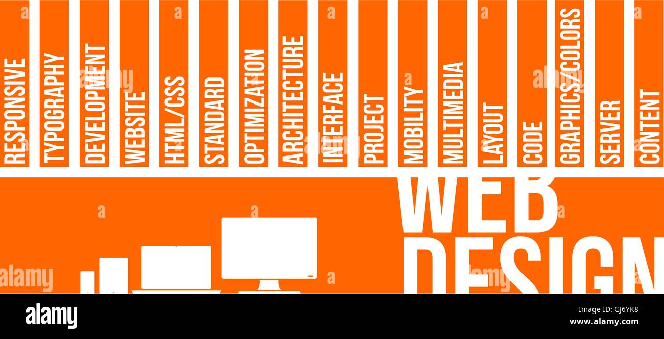 word cloud - web design Stock Vector Image & Art - Alamy