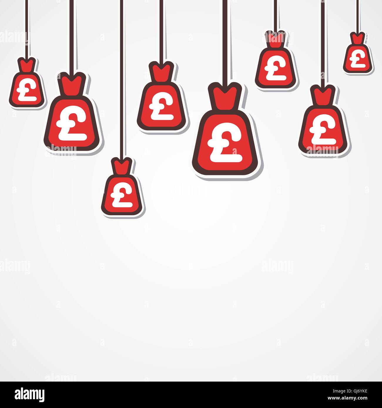 pound currency bag background vector Stock Vector Image & Art - Alamy