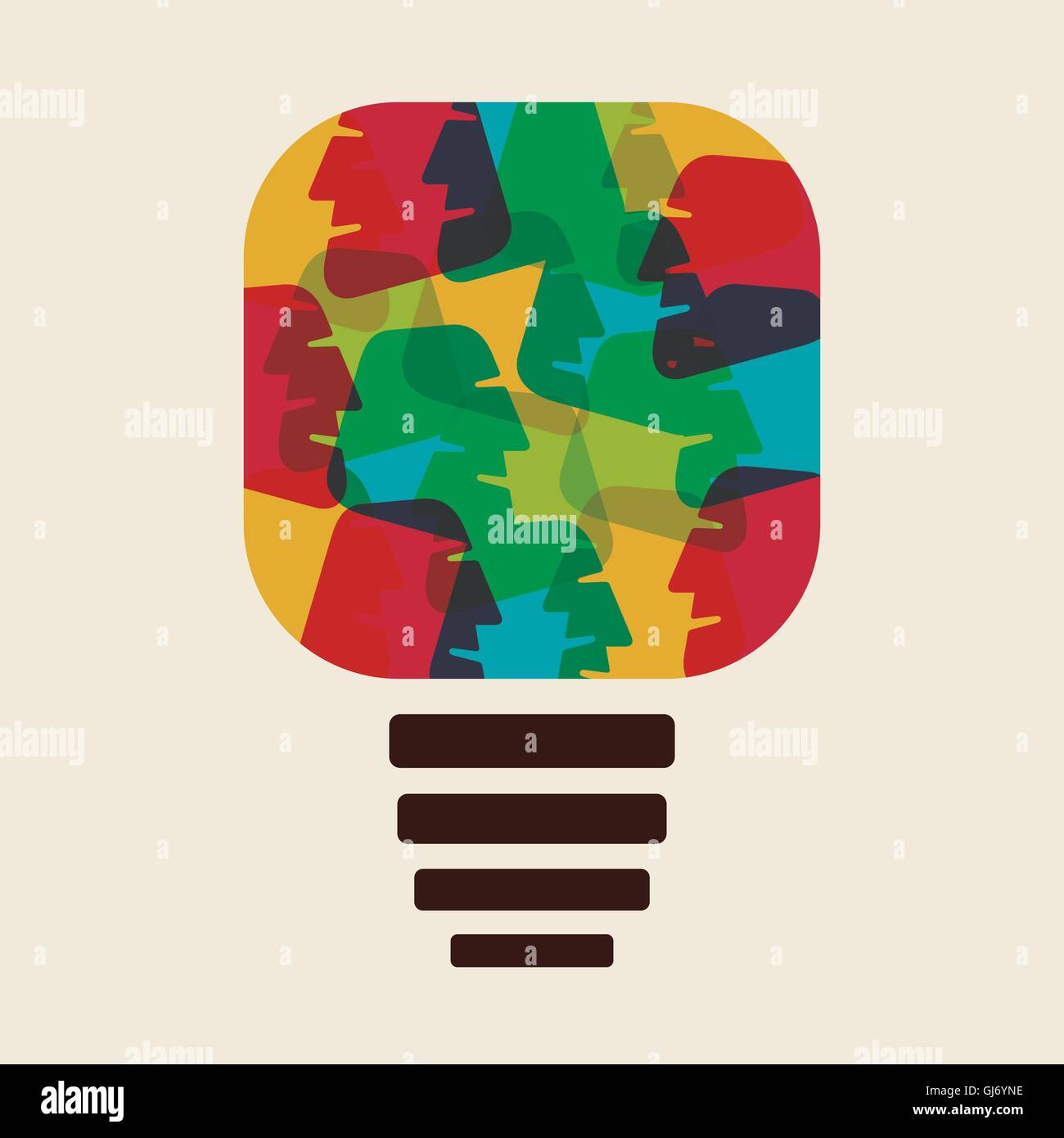 Colorful illumination Stock Vector Images - Alamy