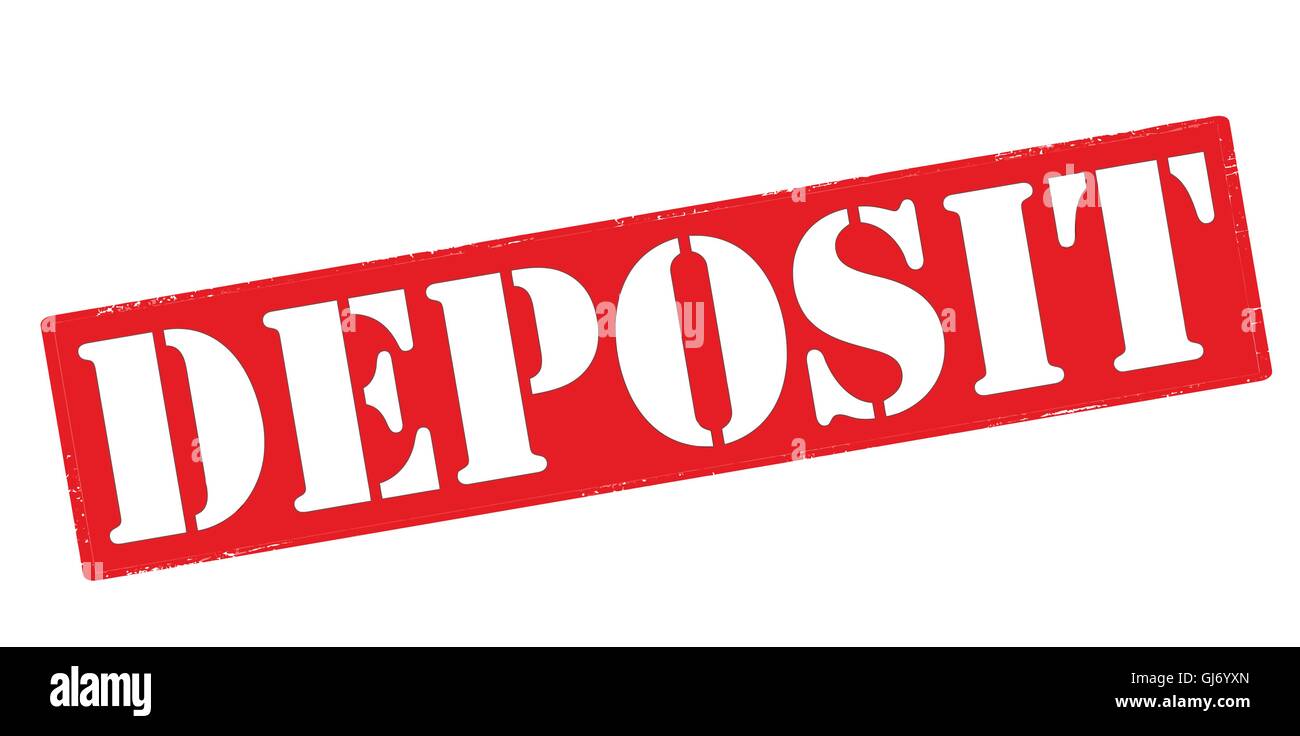 Deposit concept Stock Vector Images - Alamy