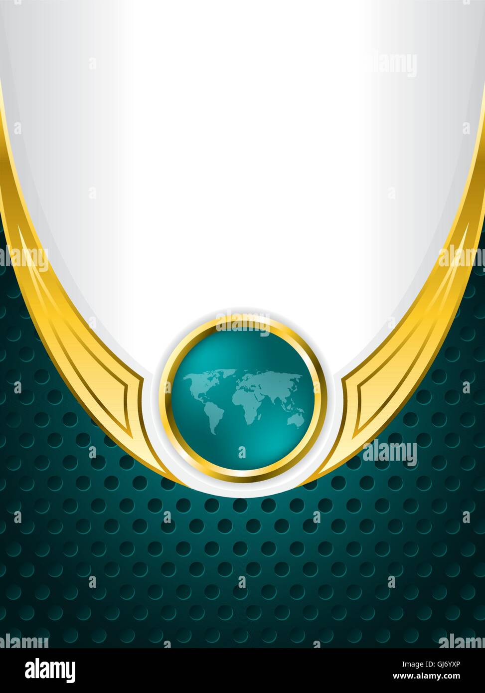 Turquoise and gold Stock Vector Images - Alamy
