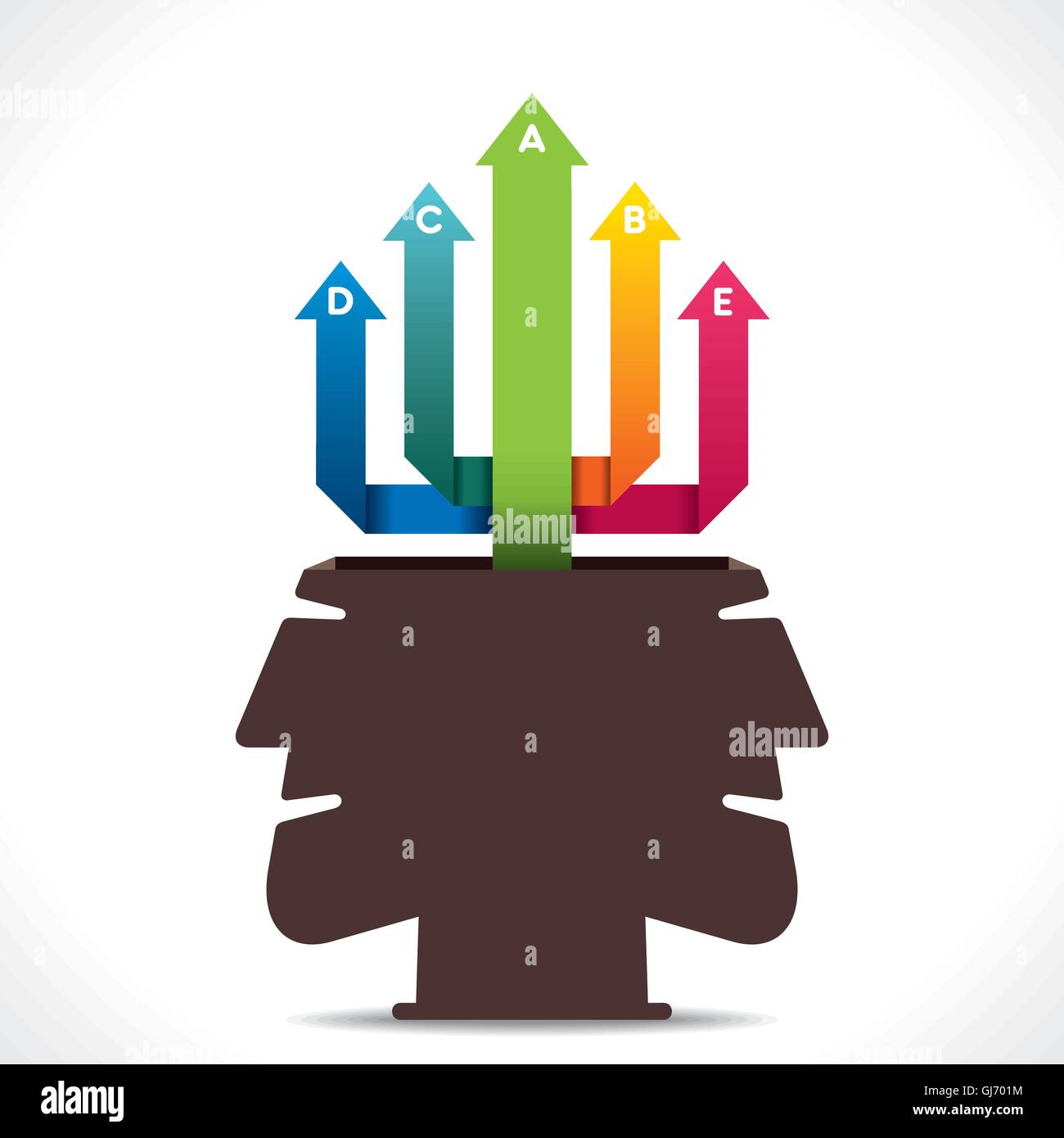 Success concept arrow from Stock Vector Images - Alamy