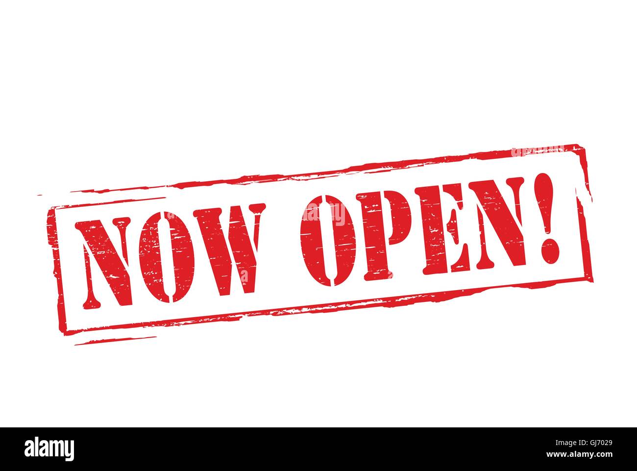 Now open sign Stock Vector Images - Alamy