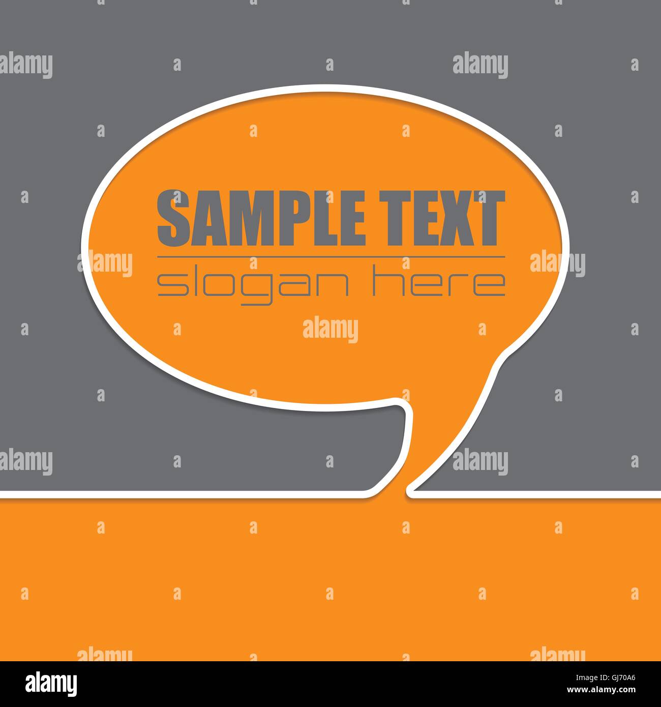 Speech bubble advertising background design Stock Vector Image & Art ...