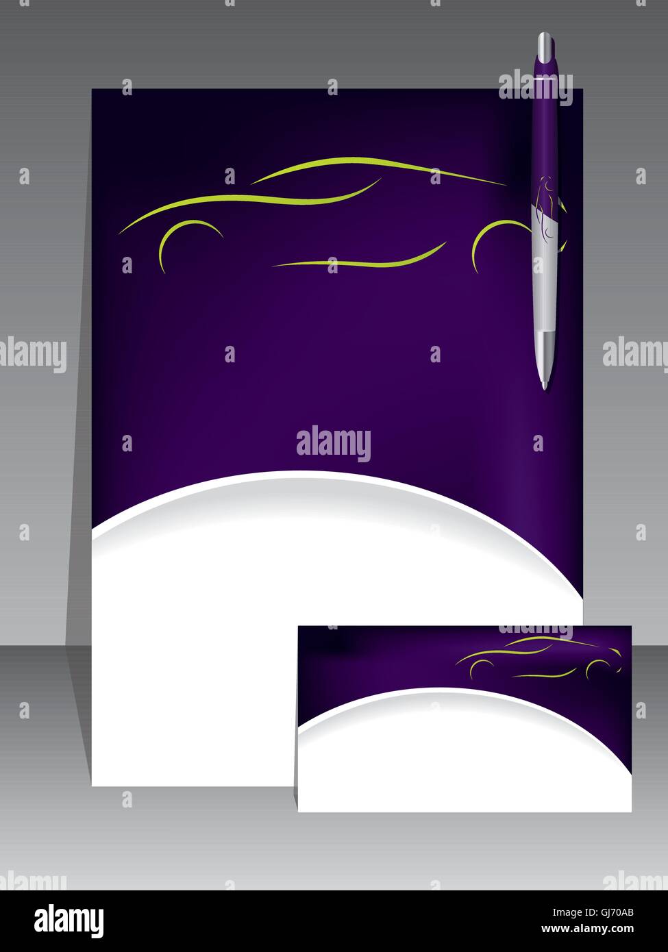 Abstract purple brochure design Stock Vector Image & Art - Alamy