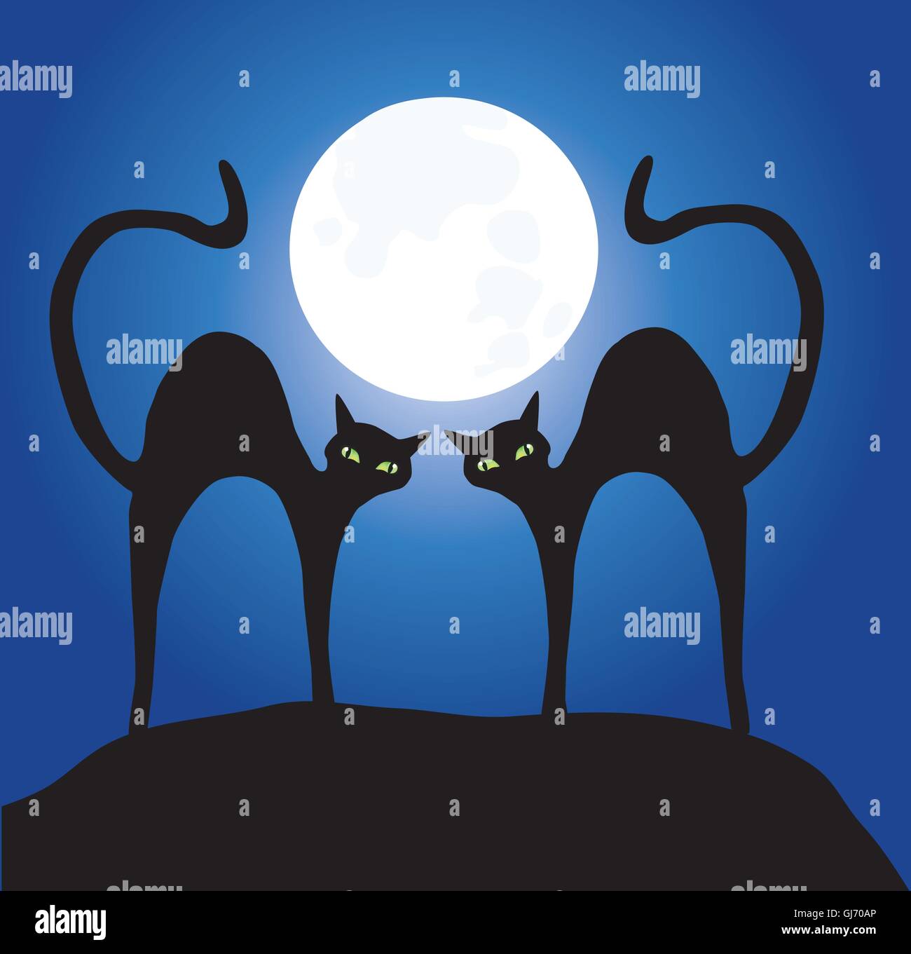 Cat cats illustration illustrations drawings Stock Vector Images - Alamy