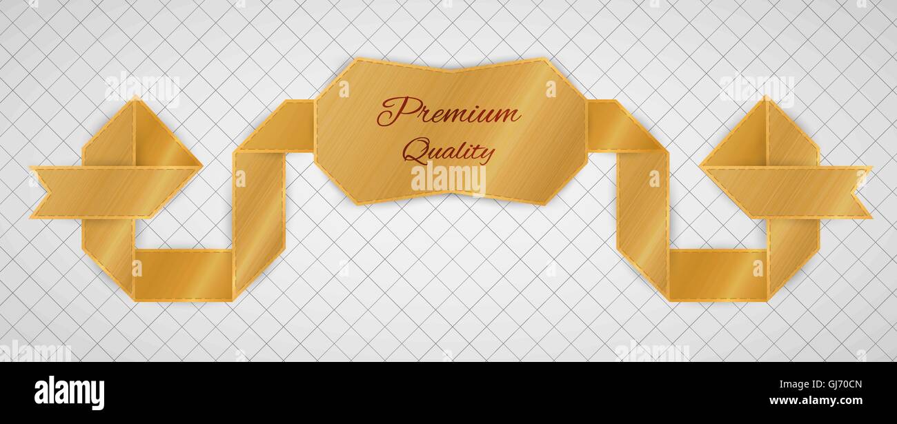gold quality label Stock Vector Image & Art - Alamy