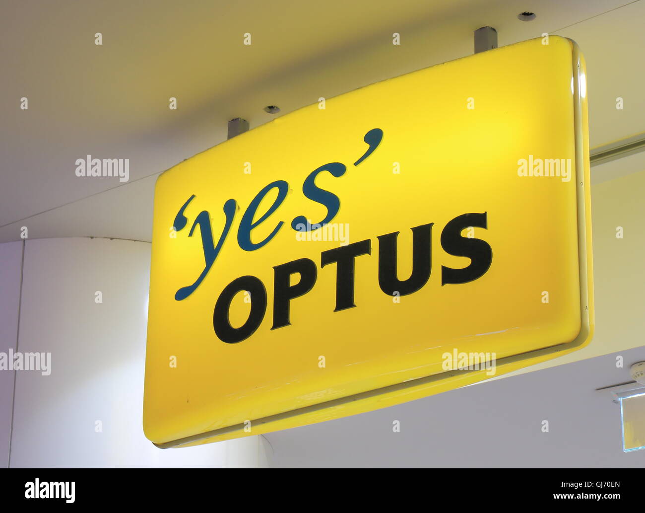 Optus telecommunication Australia, the second largest ...