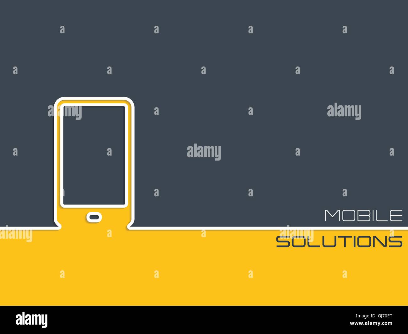 Mobile communication background design Stock Vector Image & Art - Alamy