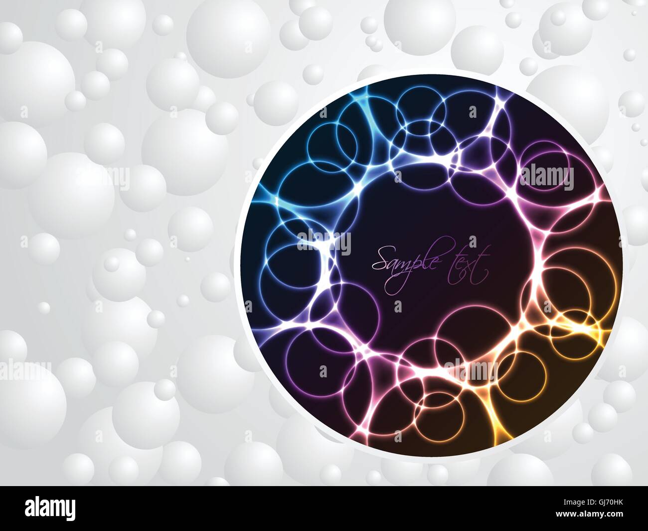 Fantasy bubble art Stock Vector Images - Alamy