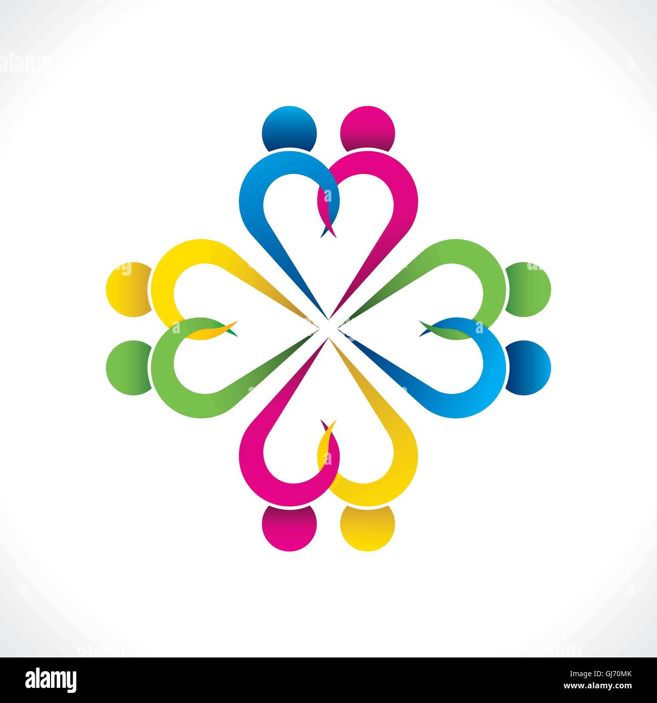 Successful couple Stock Vector Images - Alamy