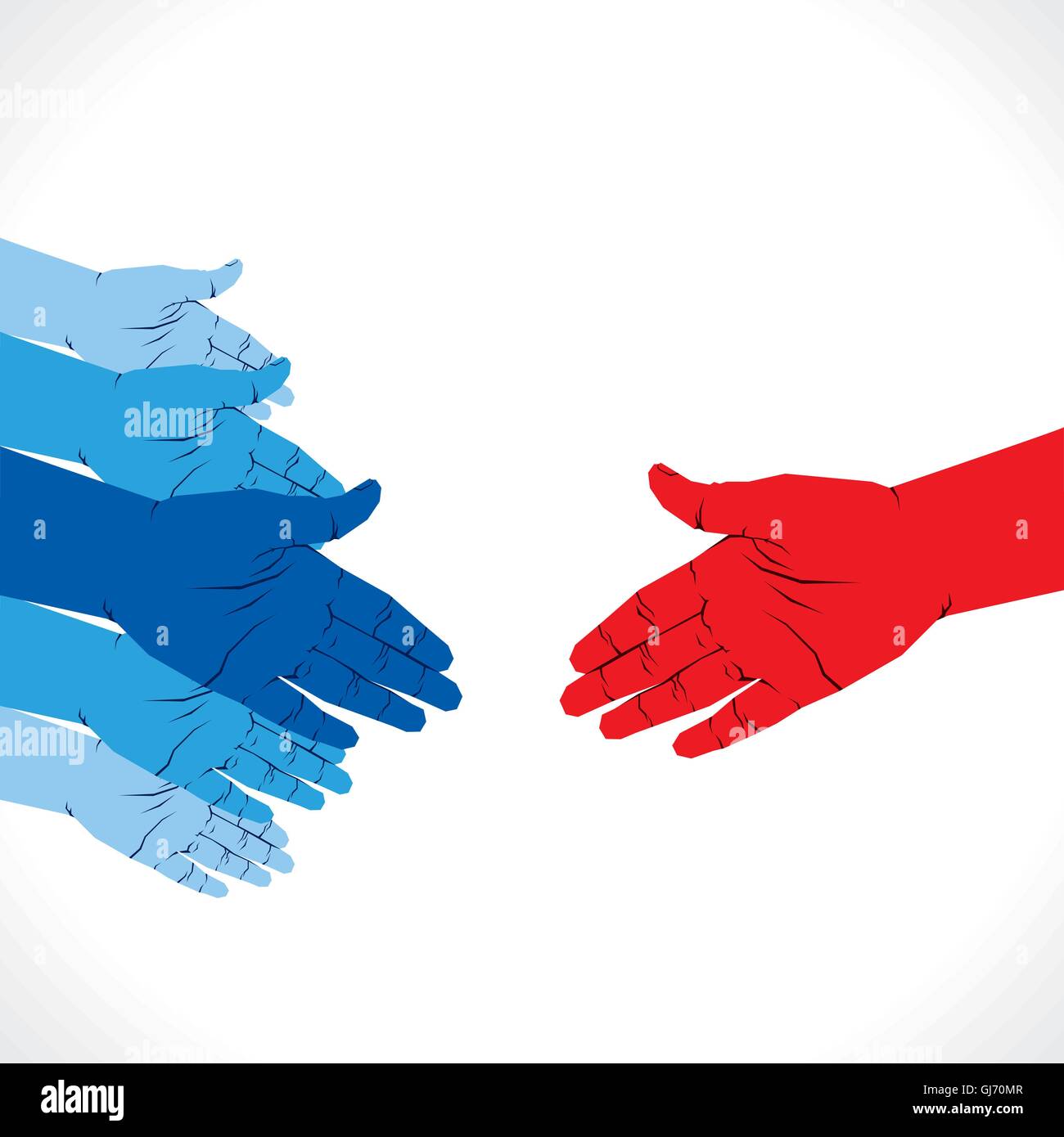hand shake background vector Stock Vector Image & Art - Alamy