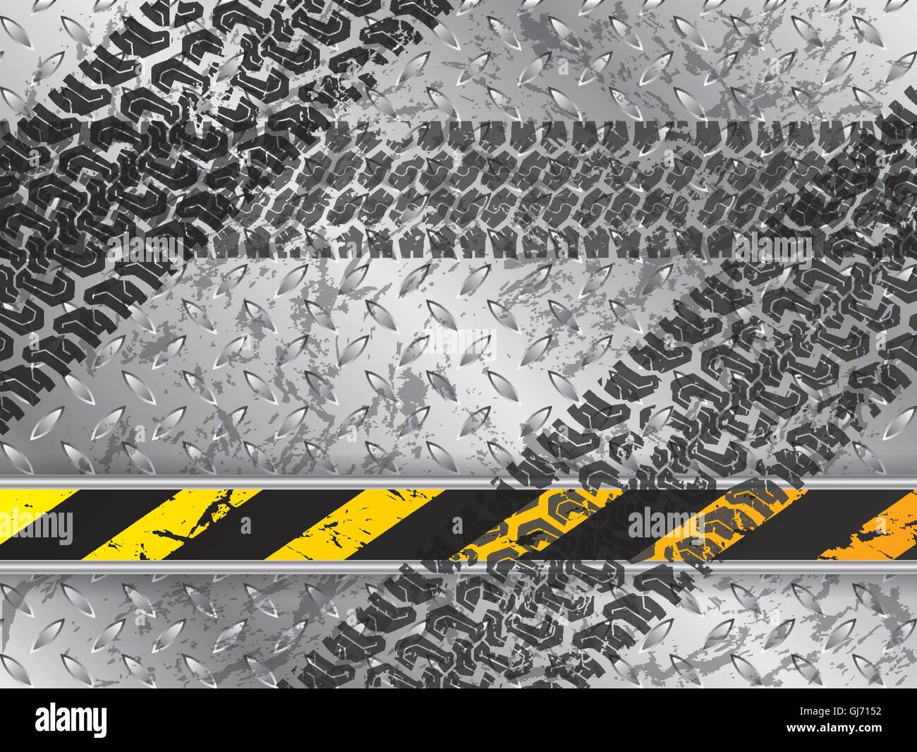Abstract background with tire tracks Stock Vector Image & Art - Alamy