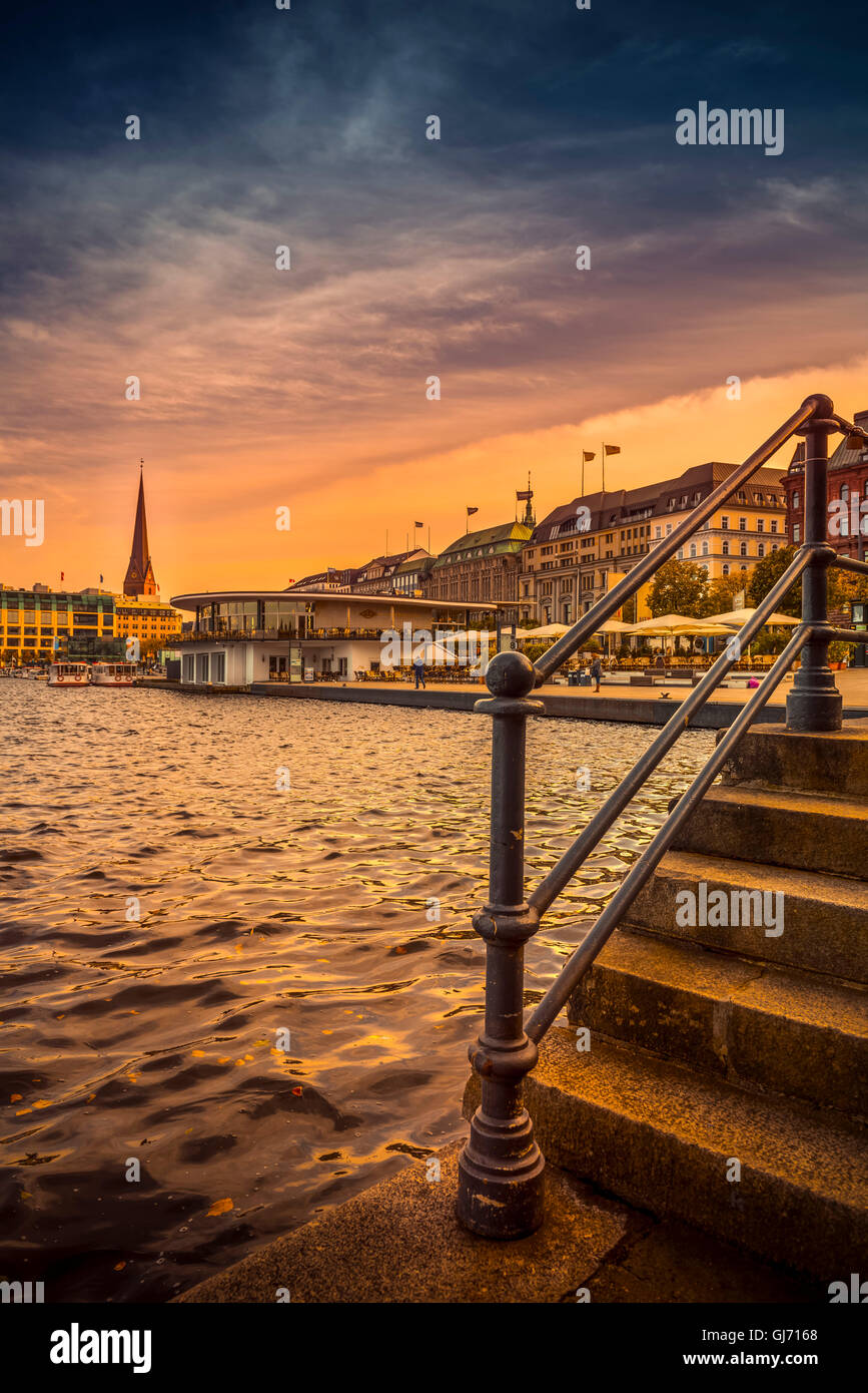 Alster pavilion hi-res stock photography and images - Alamy