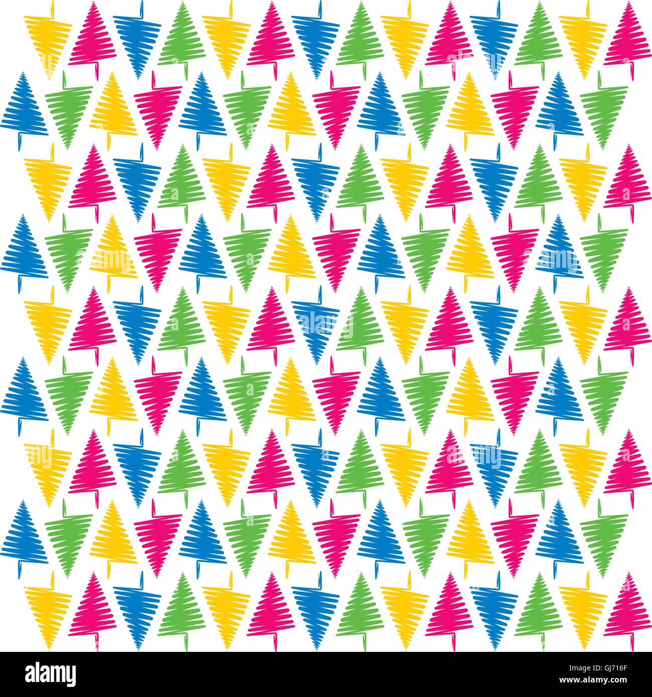 colorful Christmas tree background vector Stock Vector Image & Art - Alamy