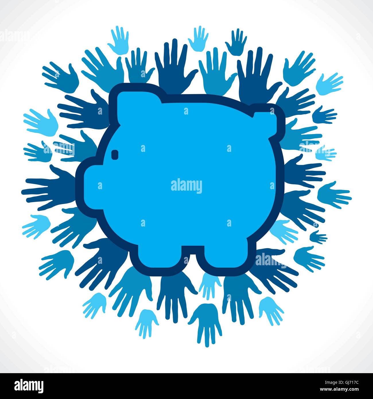save money concept vector Stock Vector Image & Art - Alamy