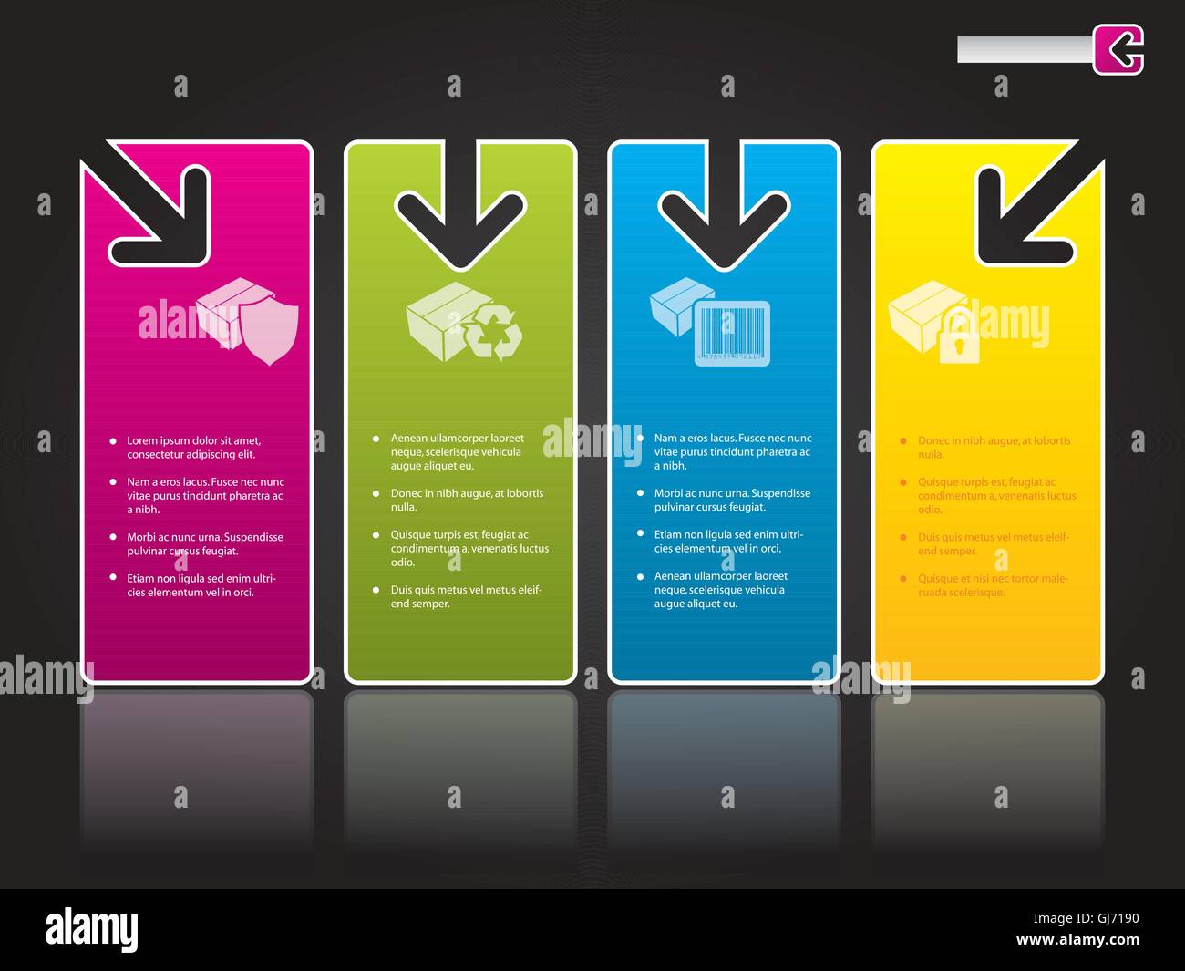 Arrow form Stock Vector Images - Alamy