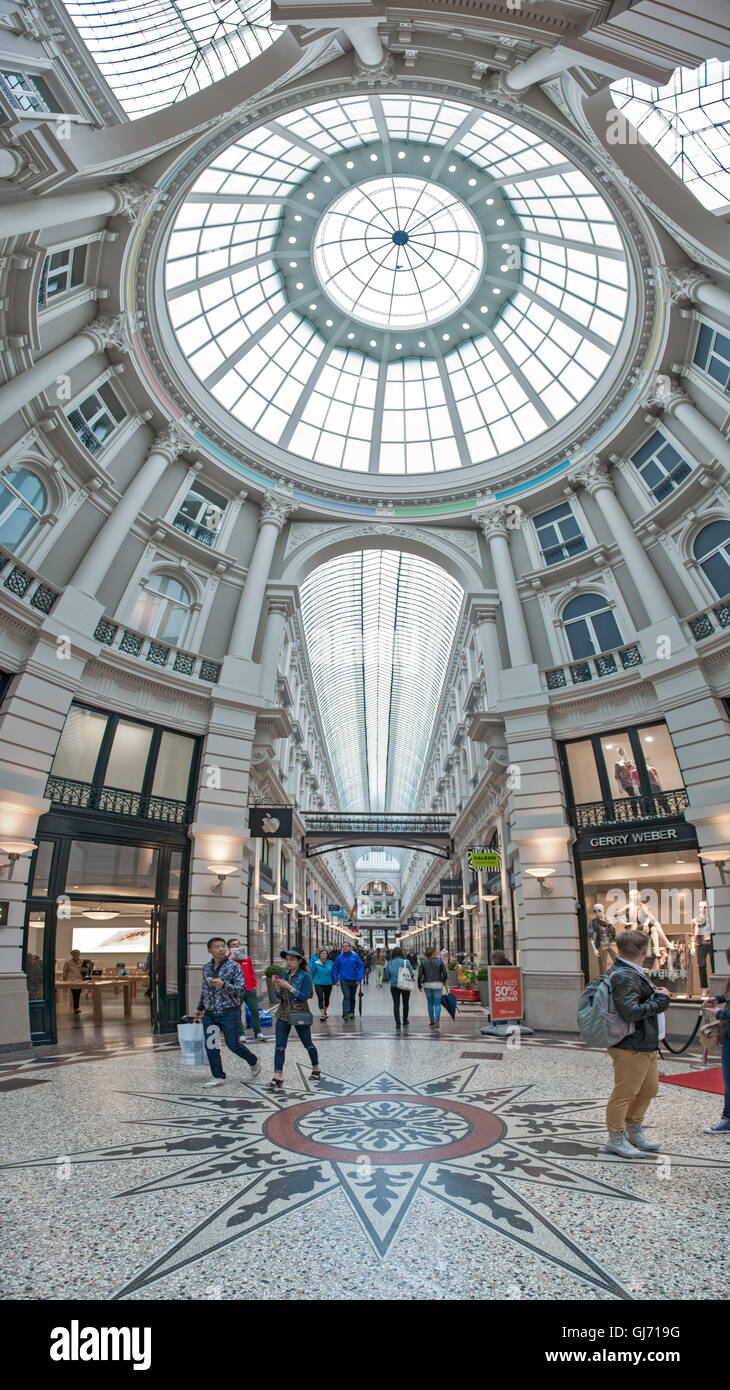 The Netherlands, Den Haag, shopping, passage, "De Passage Stock Photo ...