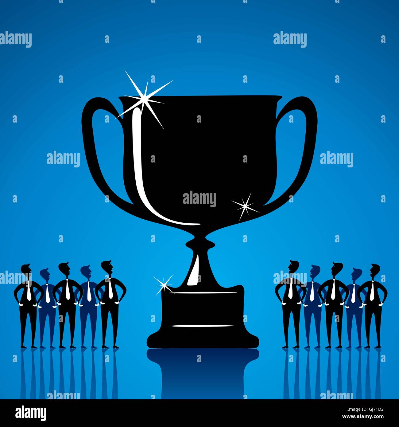big wining trophy concept Stock Vector Image & Art - Alamy