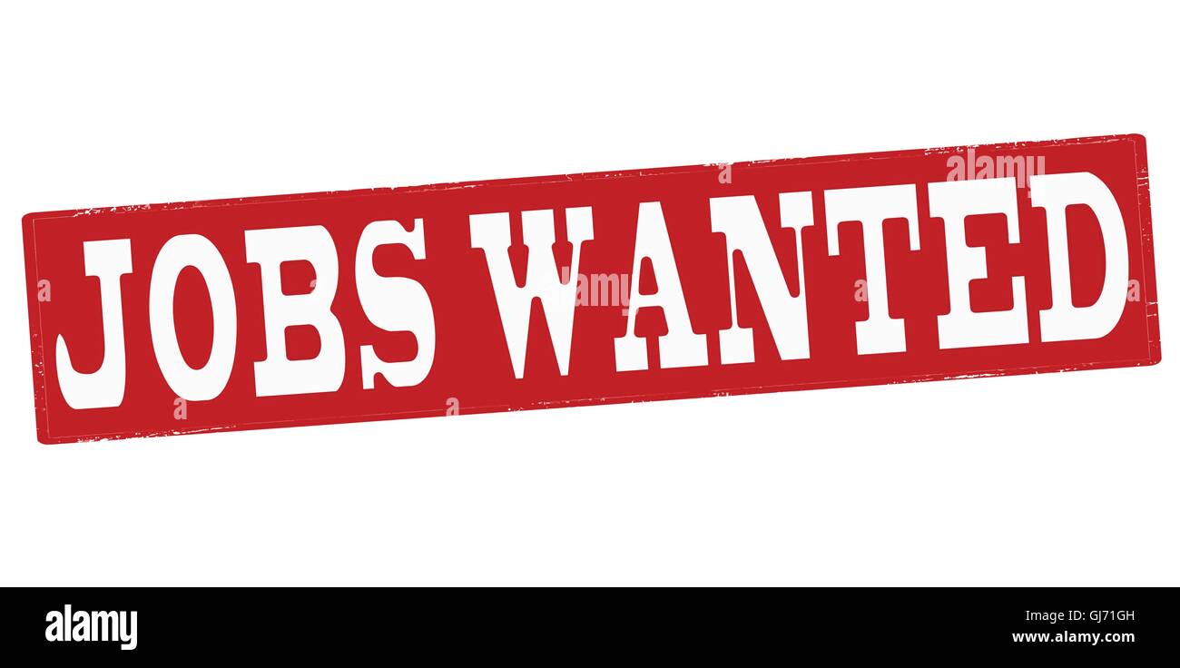 Wanted the work Stock Vector Images - Alamy