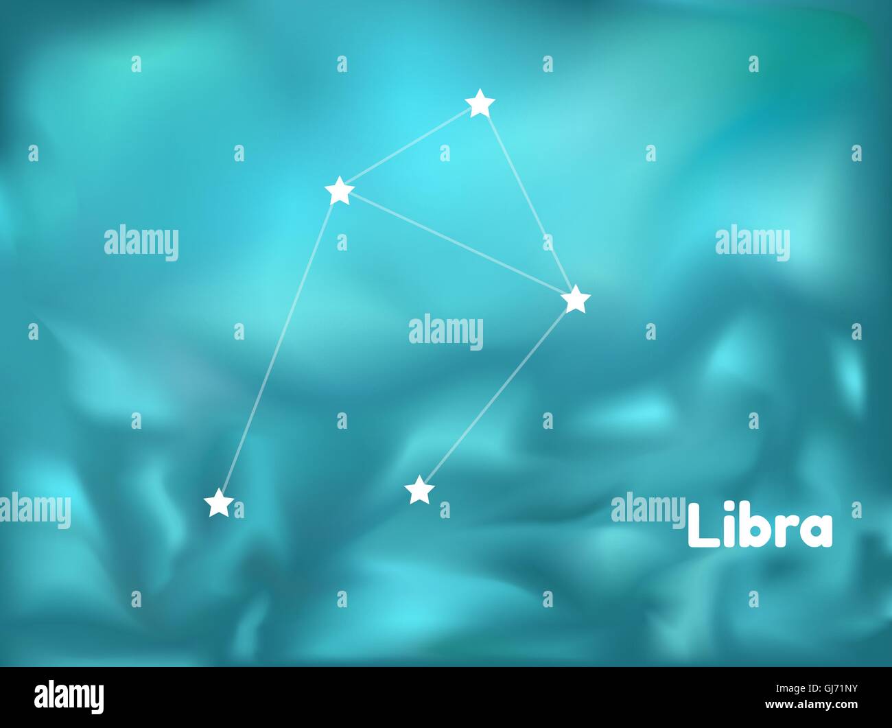 Libra constellation night sky hi-res stock photography and images - Alamy