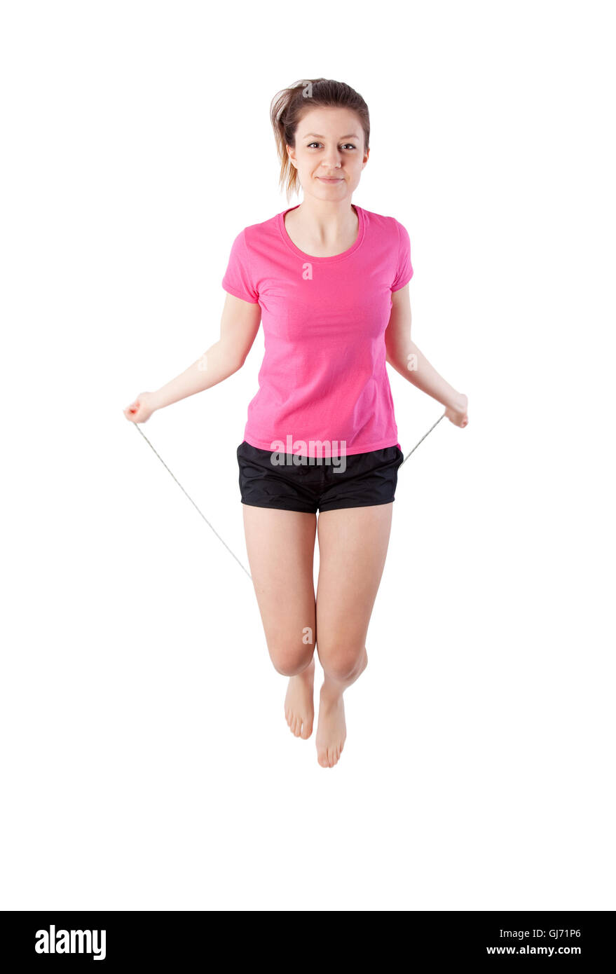 Teenager skipping rope hi-res stock photography and images - Alamy