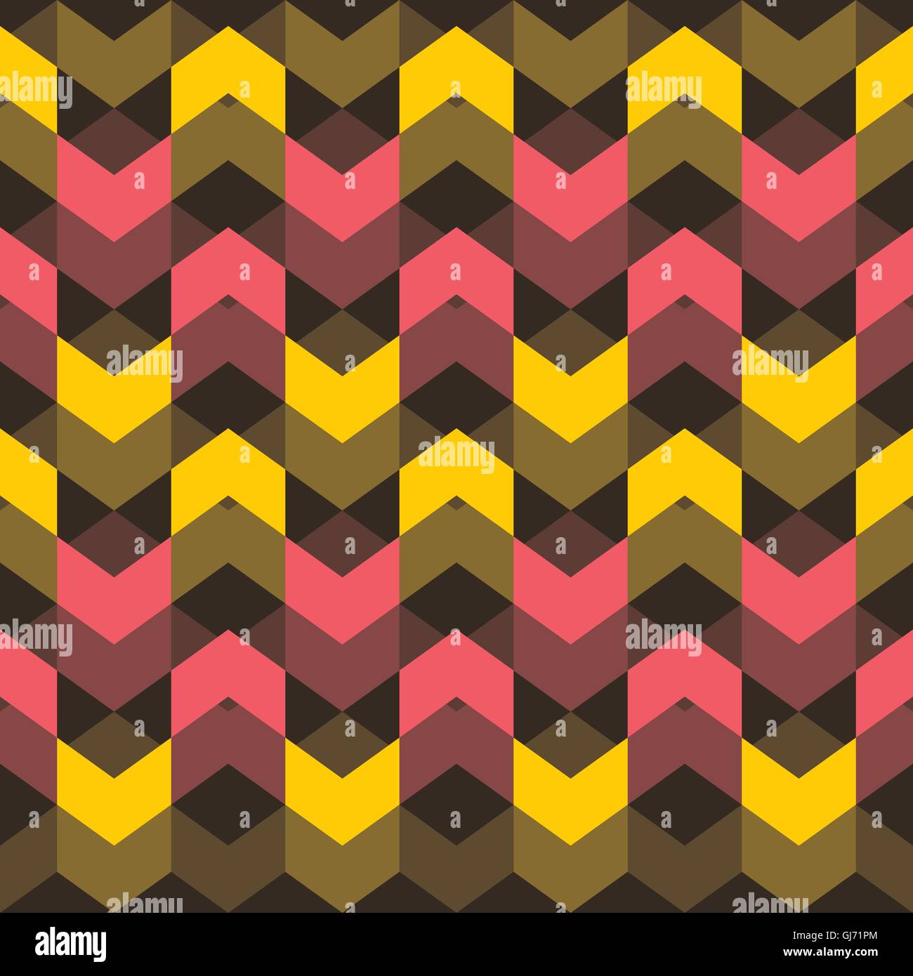 yellow and pink wave pattern background vector Stock Vector Image & Art ...