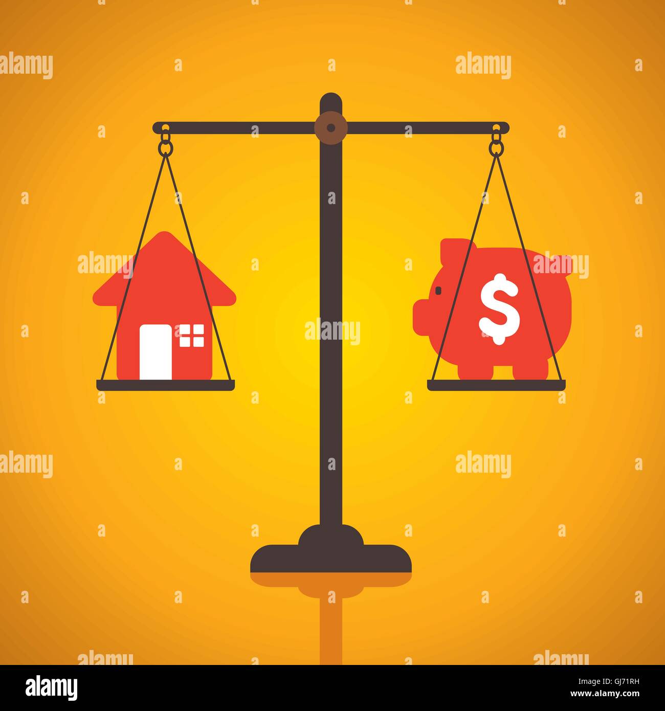 Balance benefit Stock Vector Images - Alamy