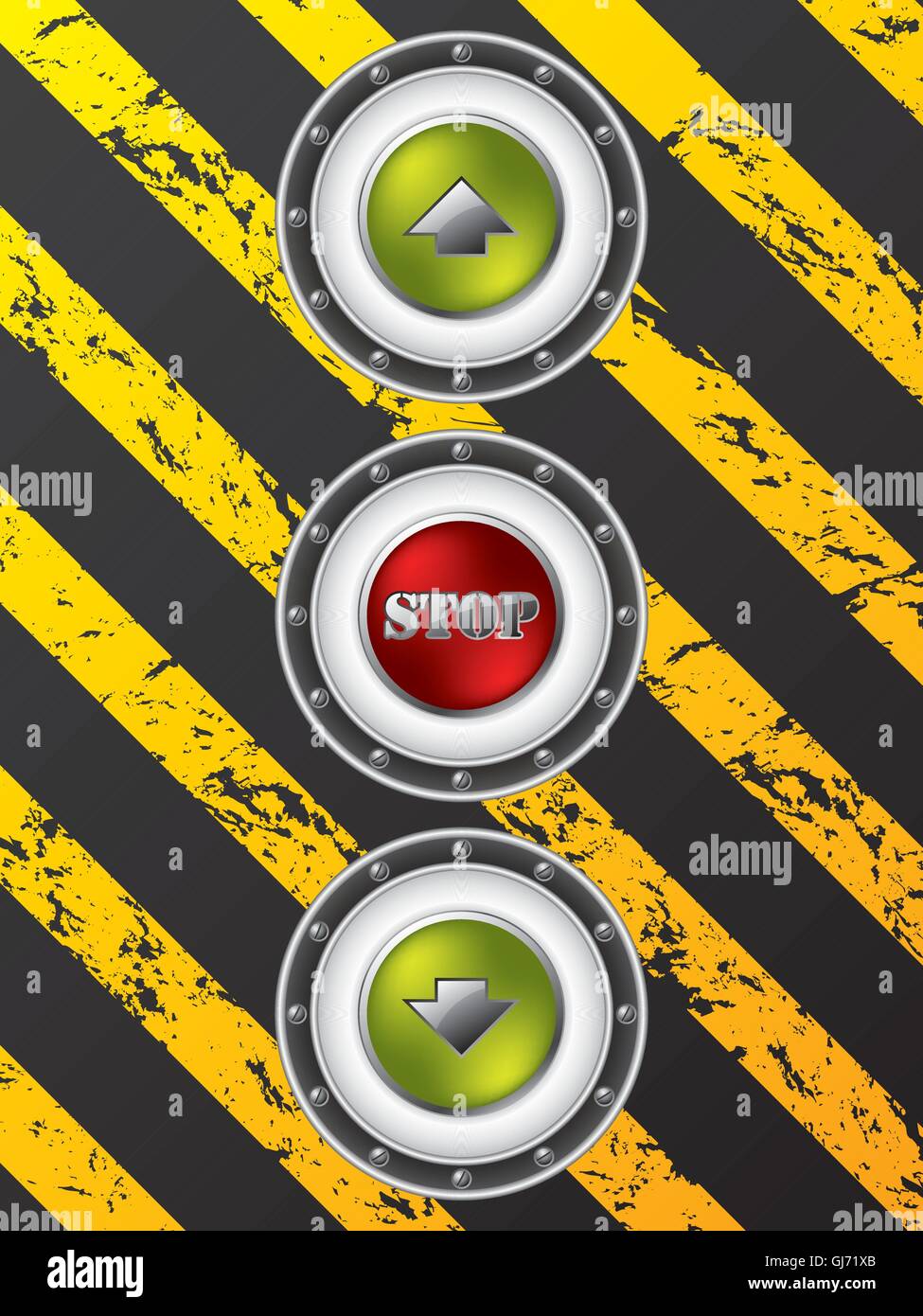 Elevator safety Stock Vector Images - Alamy