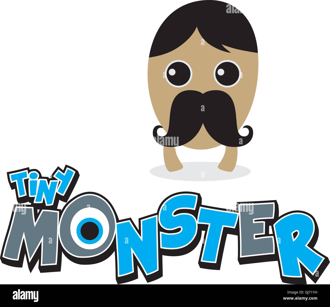 cartoon monster character Stock Vector Image & Art - Alamy