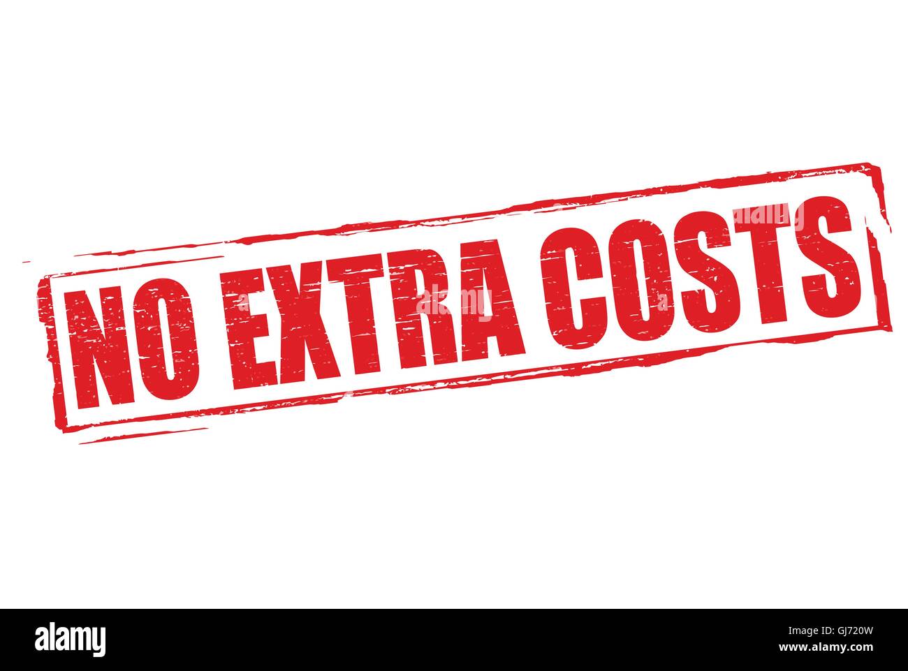 No extra costs Stock Vector Image & Art - Alamy