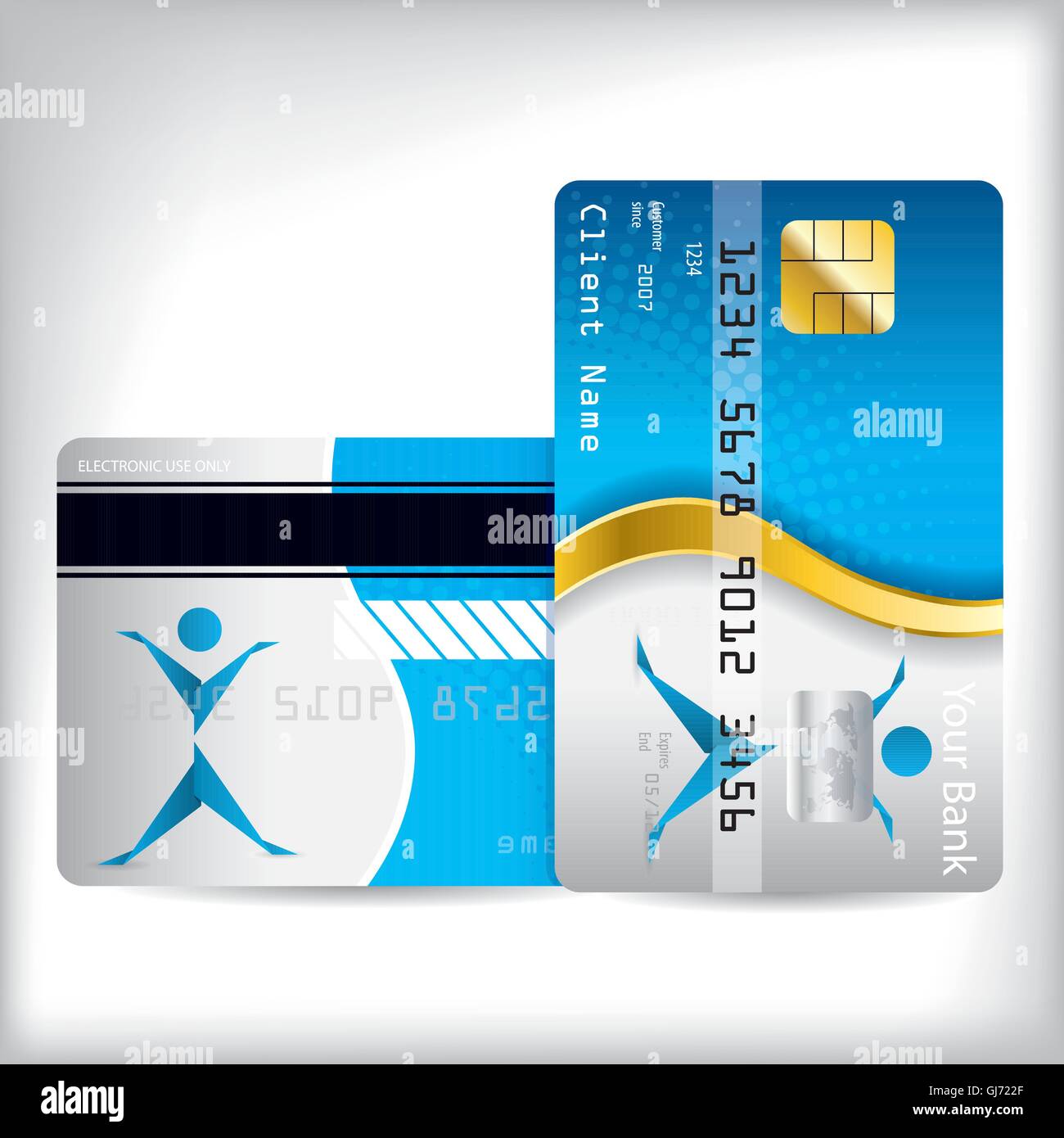 Visa number Stock Vector Images - Alamy