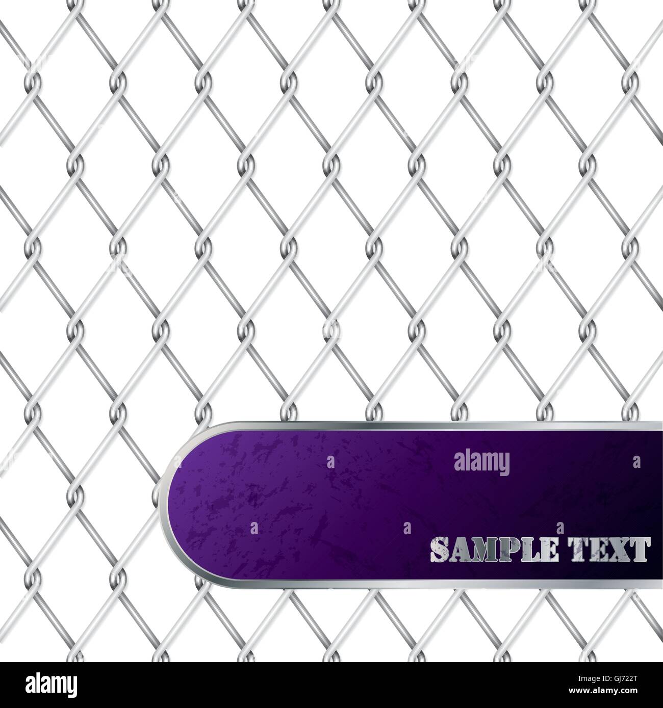 Braided wire chain Stock Vector Images - Alamy