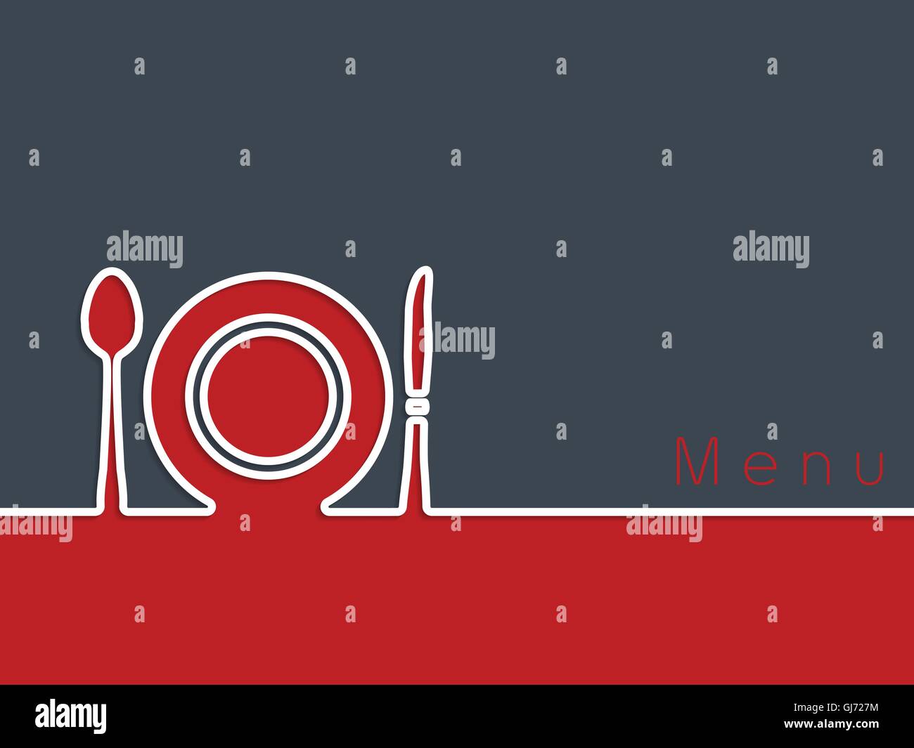 Restaurant advertising background design Stock Vector Image & Art - Alamy