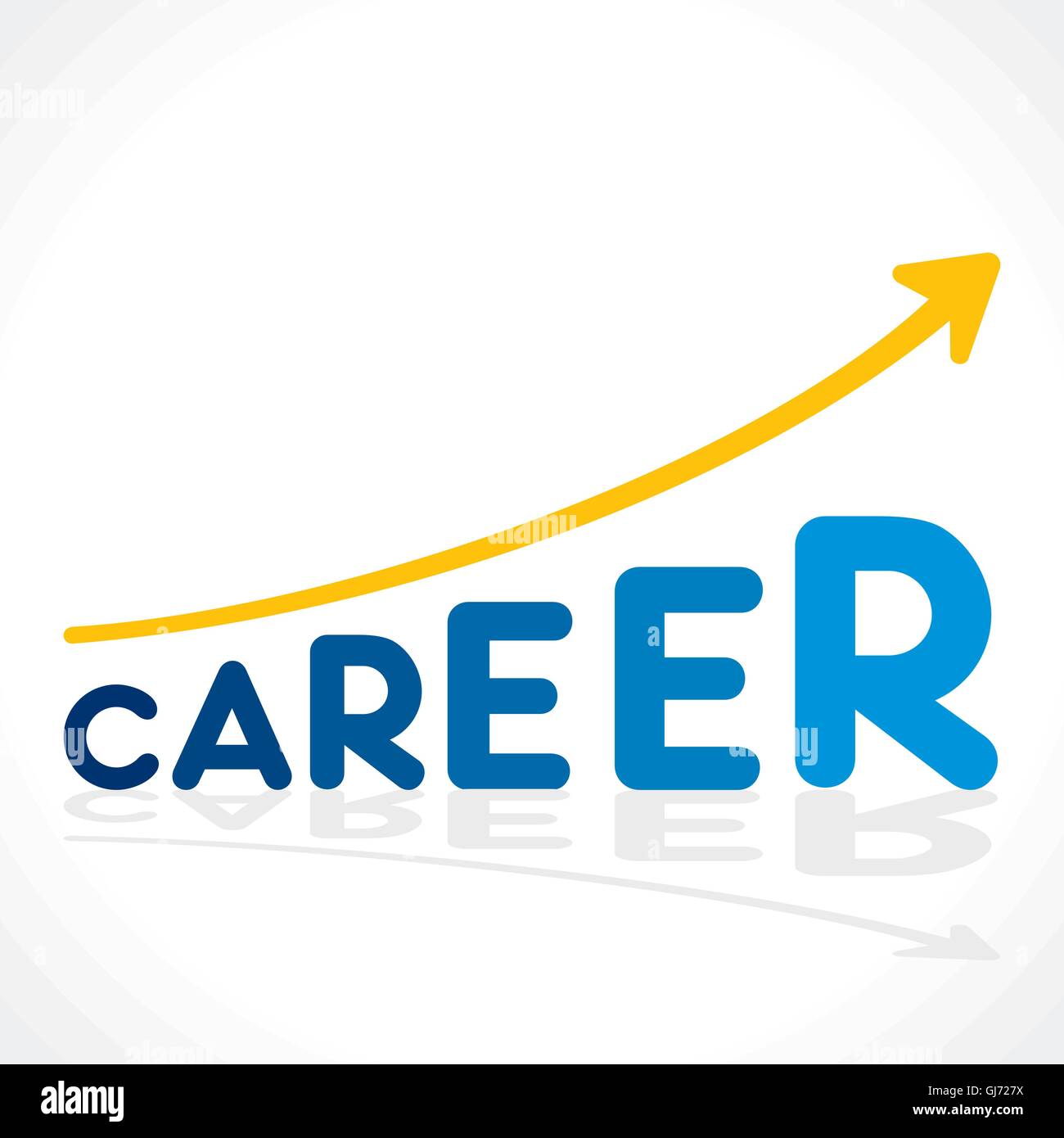creative career word growth graph vector Stock Vector Image & Art - Alamy
